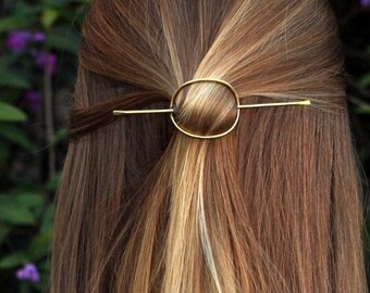 Half Circle Hair Pin - Etsy