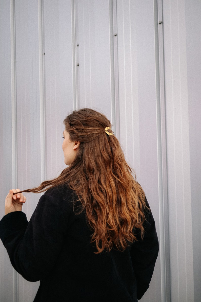 Cloud Hair Barrette - Small / Hair Cuff Bun Cuff Ponytail Cuff Pony ...