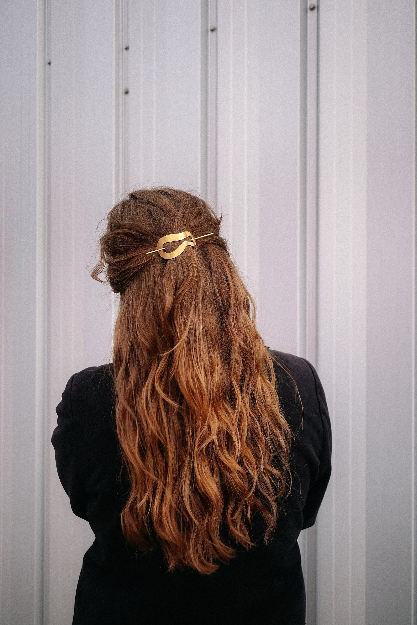 Cloud Hair Barrette - Small / Hair Cuff Bun Cuff Ponytail Cuff Pony ...