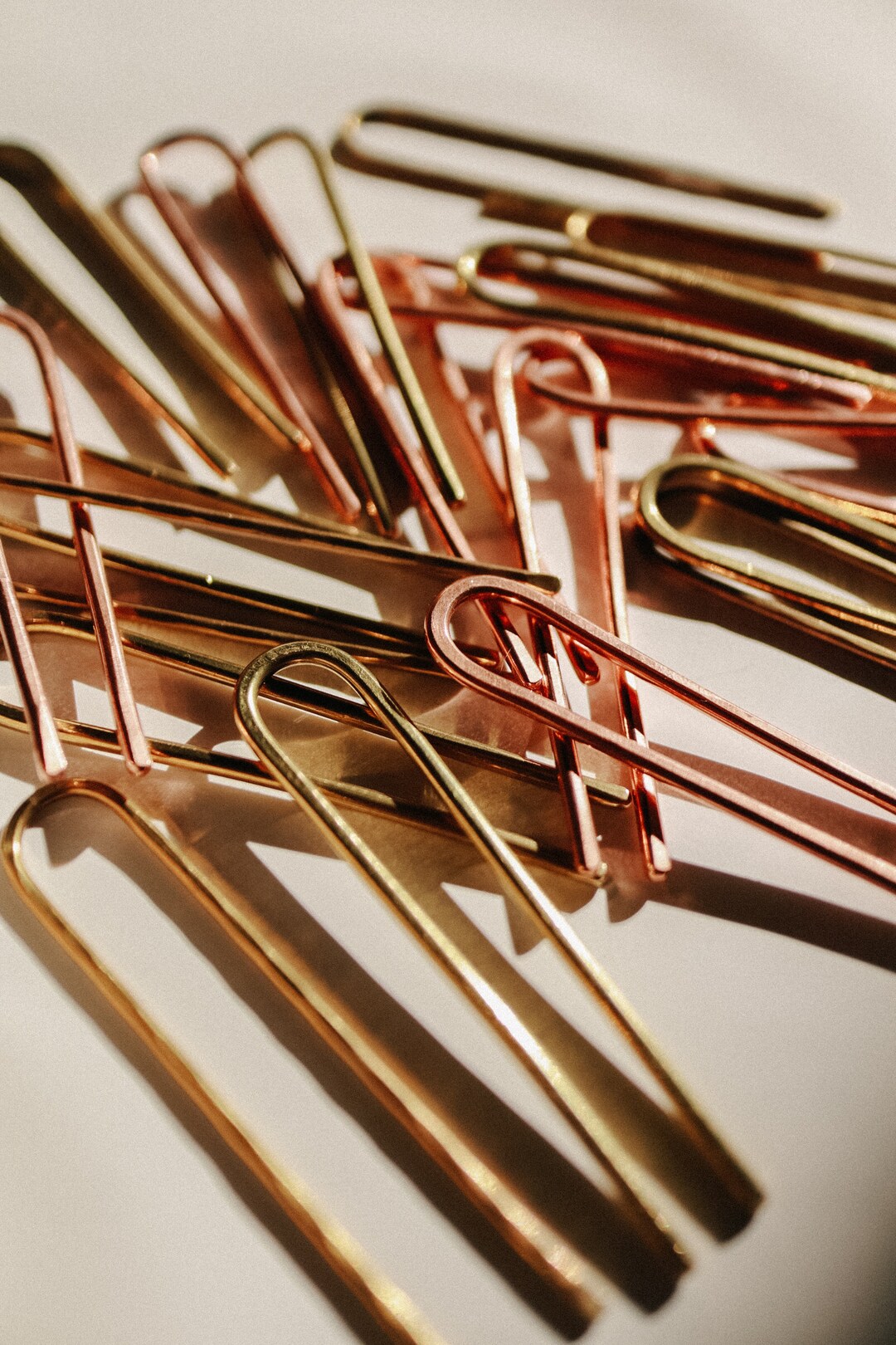 Minimal Hair Pin Copper Hair Accessory Brass Bobby Pin - Etsy