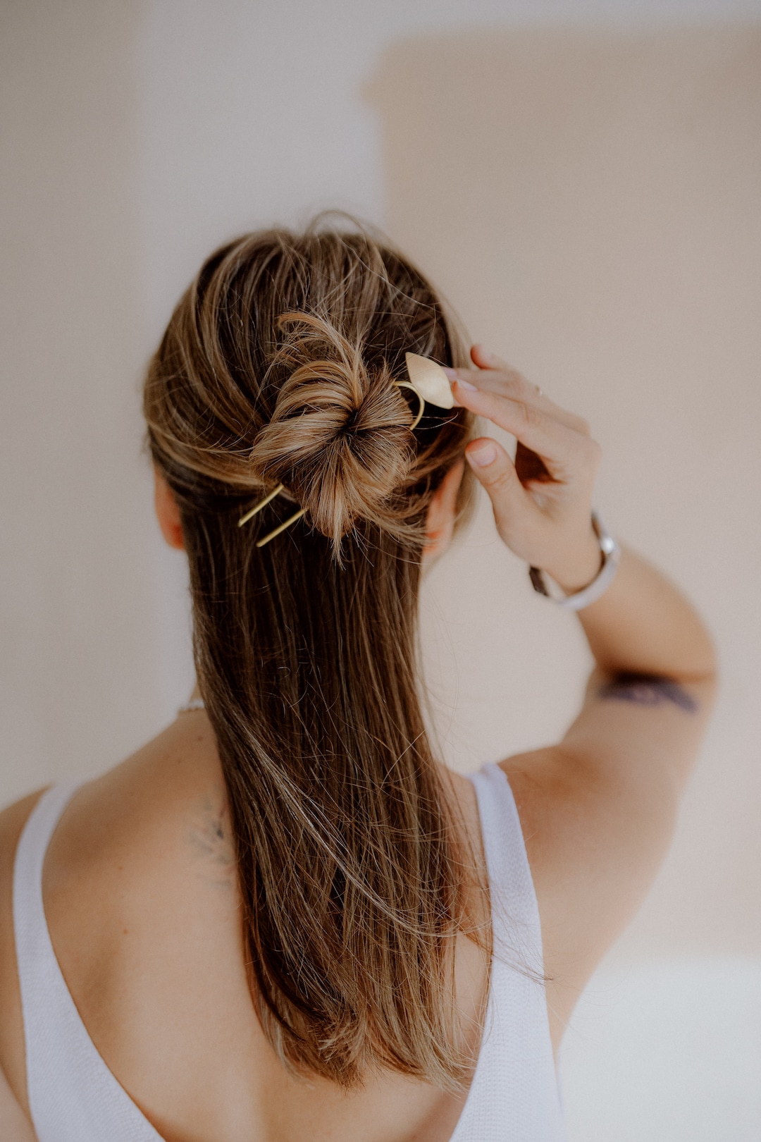 Crown Hair Pin 4" Brass Hair Pins 5" Hair Pins French Hair Pin Hair ...