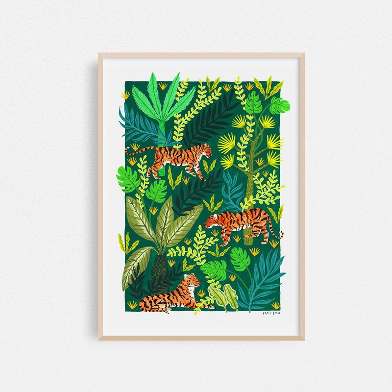 Jungle Animal Prints - Etsy