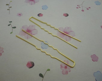 Metal hair pin | Etsy