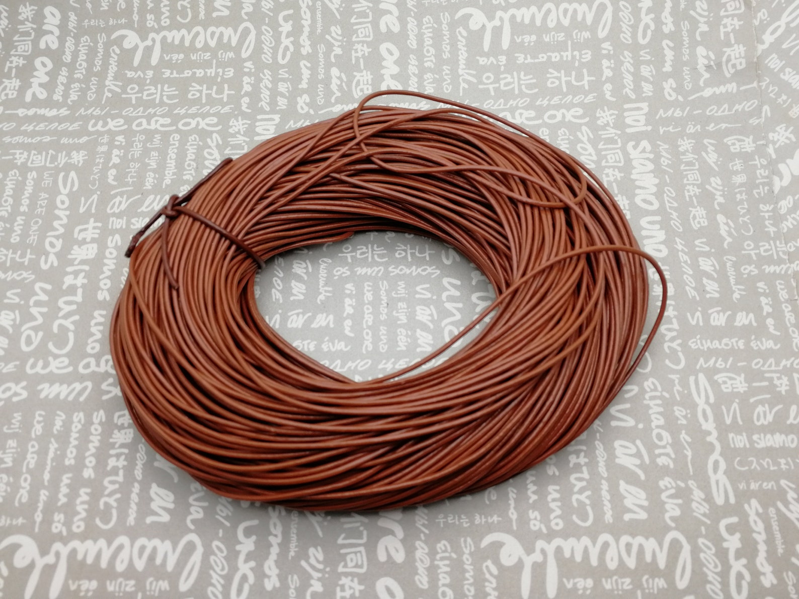 22 Colors Option 10 Meters 2mm Diameter Round Genuine Real | Etsy