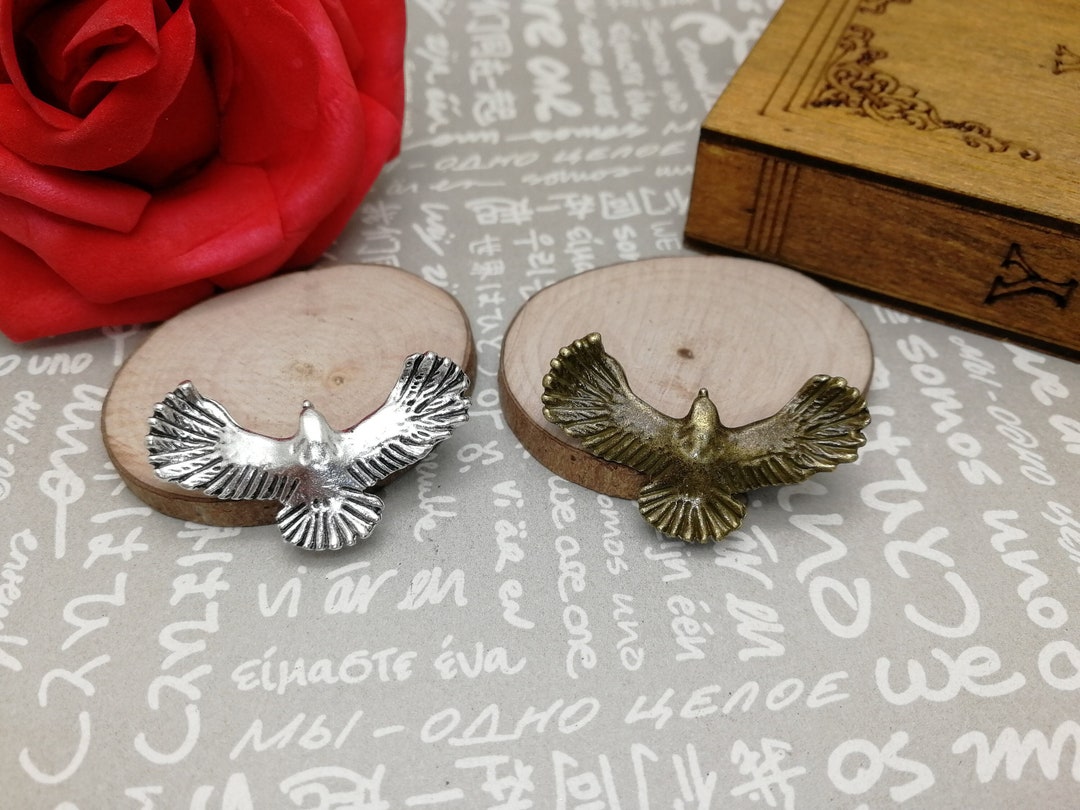 6/20 Pieces Metal Eagle Hawk Vulture Falcon Bird Pendant Necklace ...