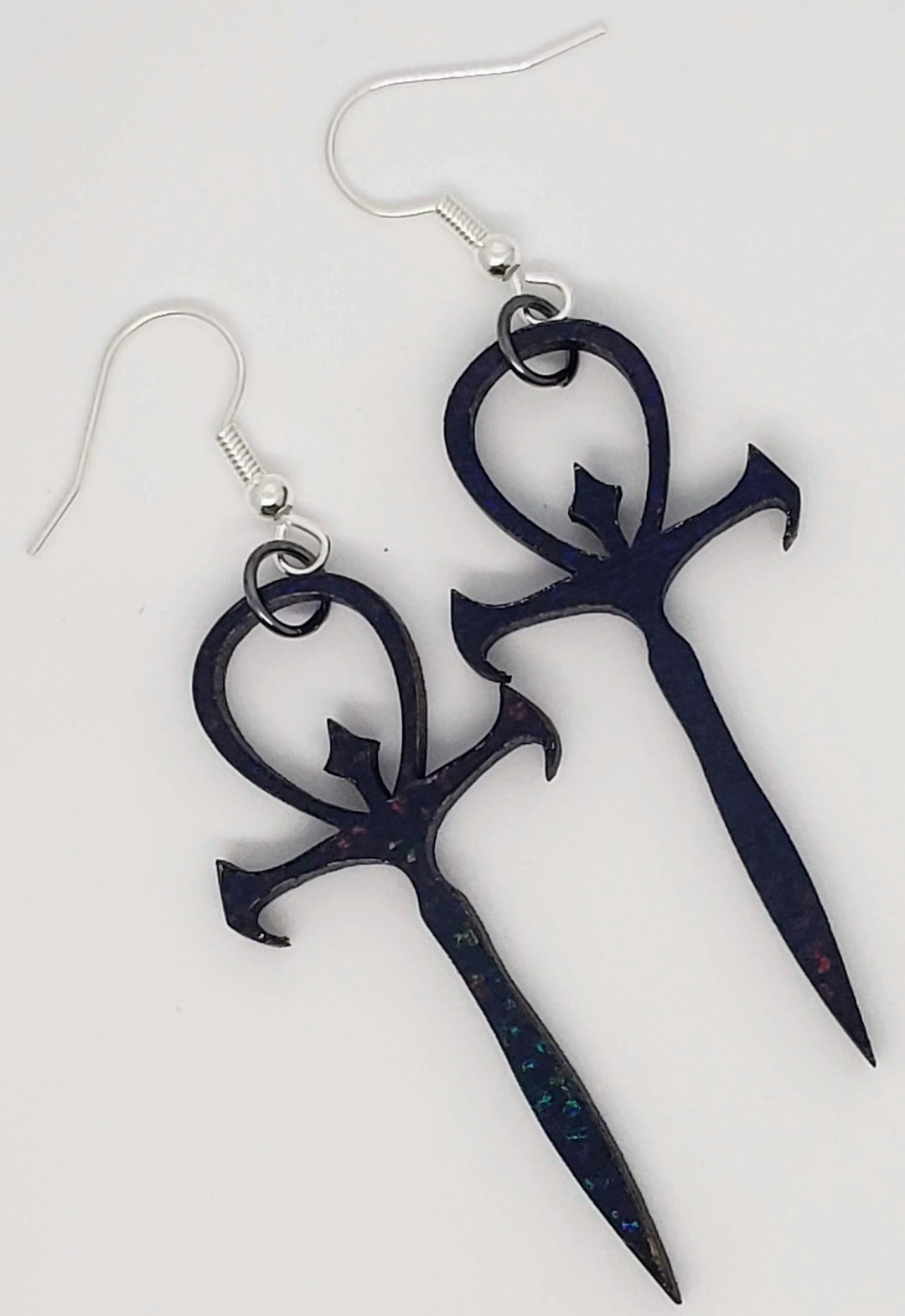 Vampire the Masquerade Ankh Earrings - Etsy