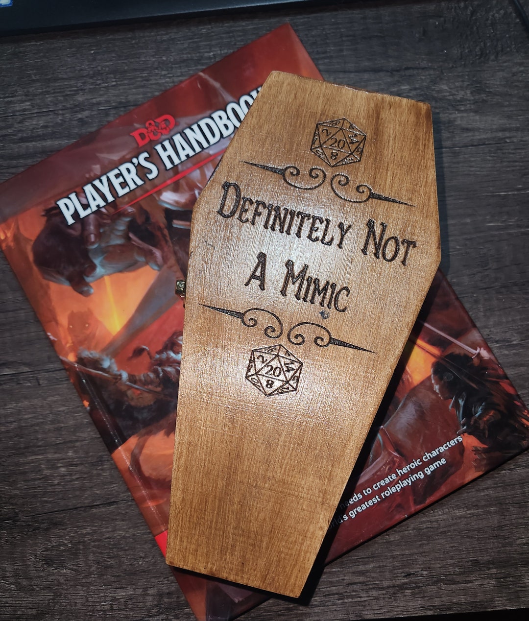 Deluxe Coffin Dice Box With Storage - Unique Organizer for Role Playing ...