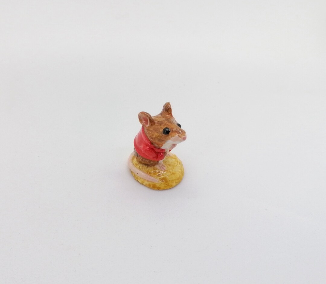 Original Little Mouse Figurine (mousekin): Hand-painted Collectable ...