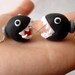 Super Mario Nintendo Ear Biting Chain Chomp Earrings - Etsy
