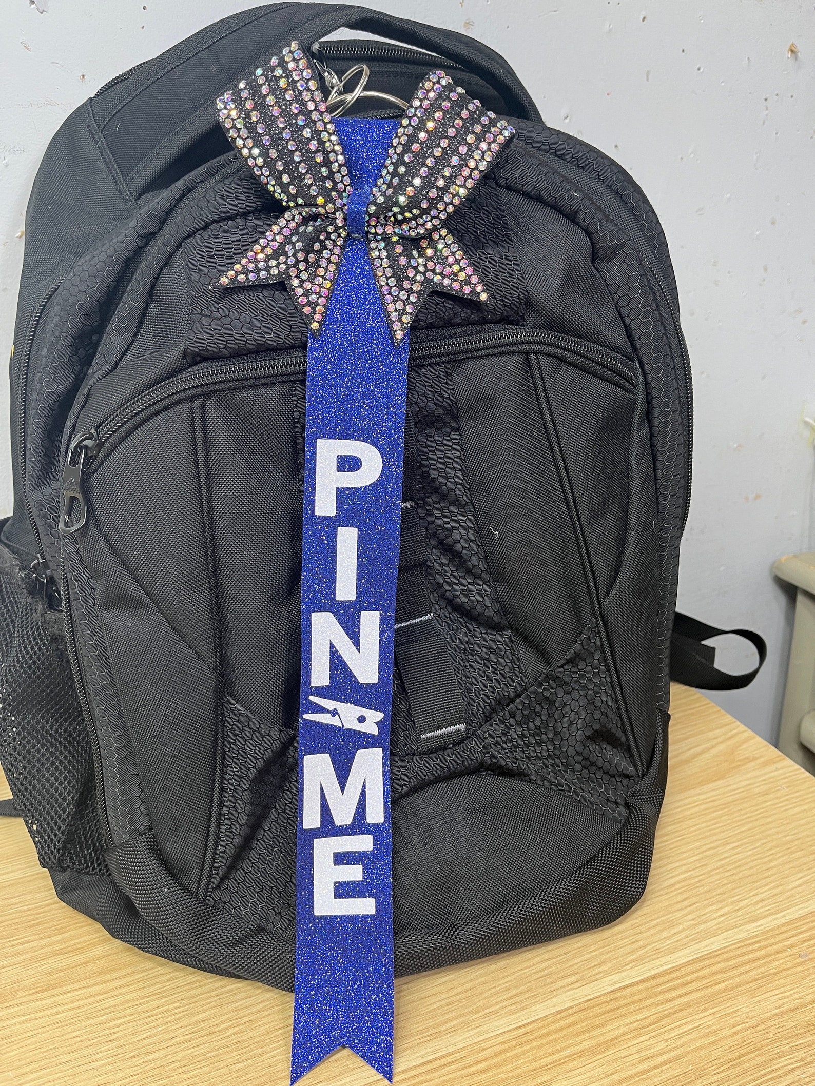 Pin Me Keychain. Free Gift With Order. Scrunchie or Rhinestone Ponytail ...