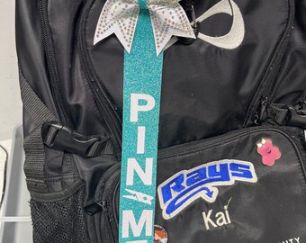 Pin Me Keychain. Free Gift With Order. Scrunchie or Rhinestone Ponytail ...