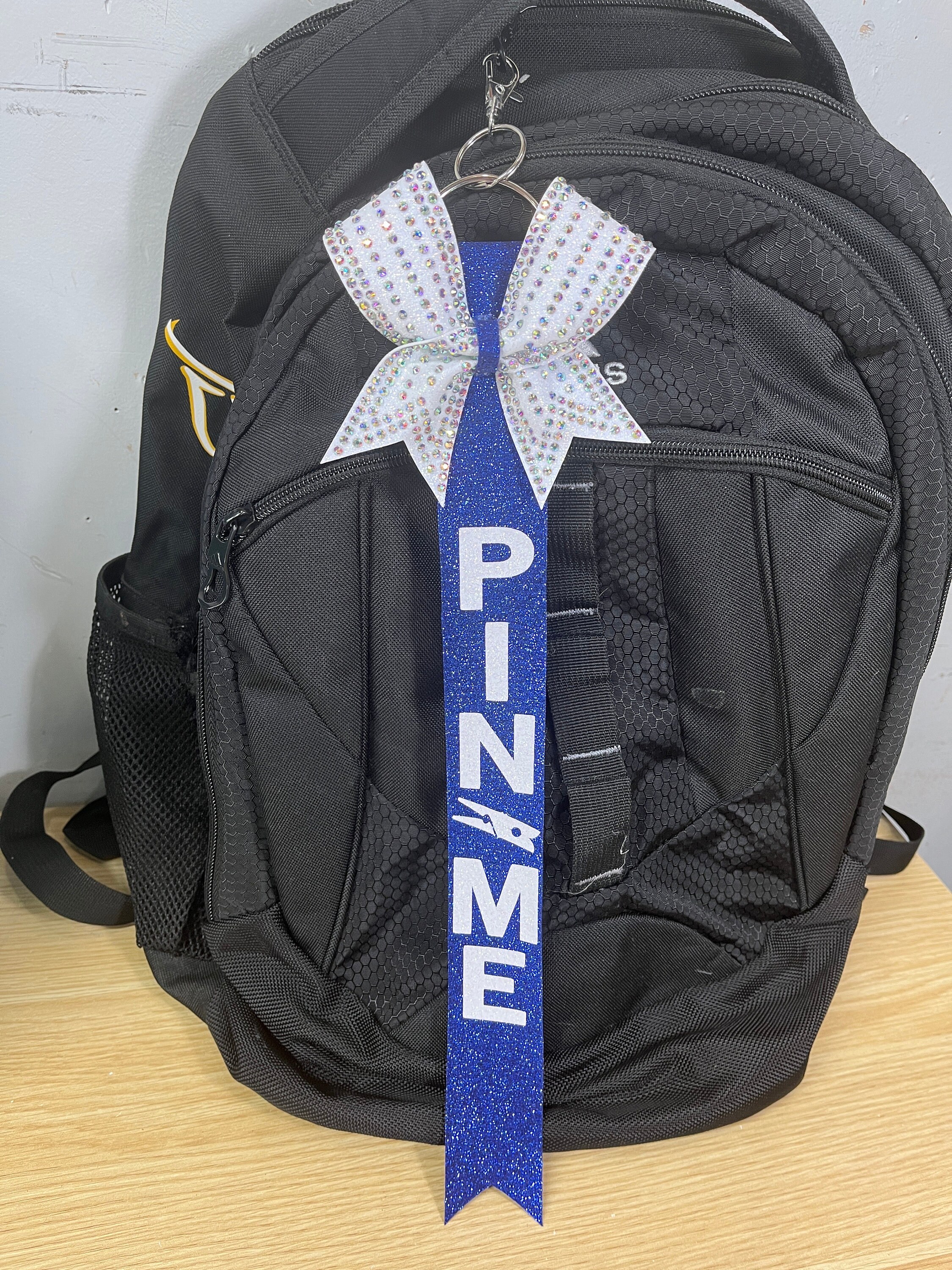 Pin Me Keychain. Free Gift With Order. Scrunchie or Rhinestone Ponytail ...