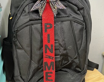 Pin Me Keychain. Free Gift With Order. Scrunchie or Rhinestone Ponytail ...