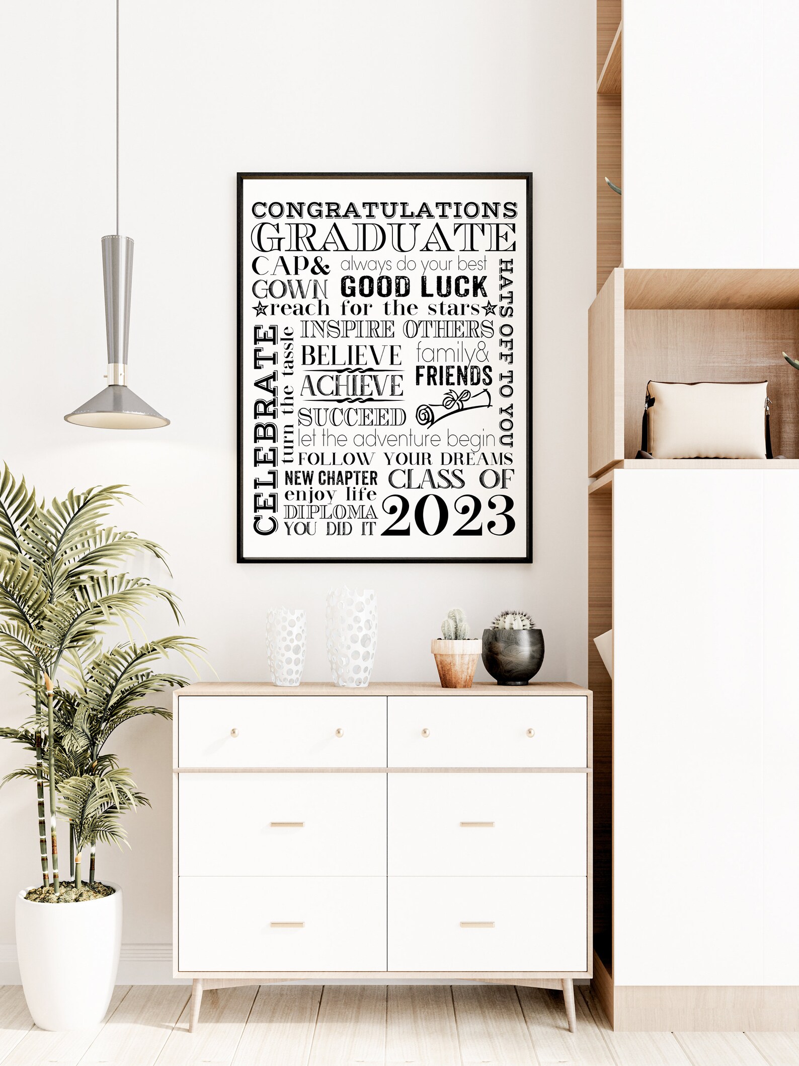 Graduation Subway Art Printable Posterfarmhouse Decorgallery - Etsy