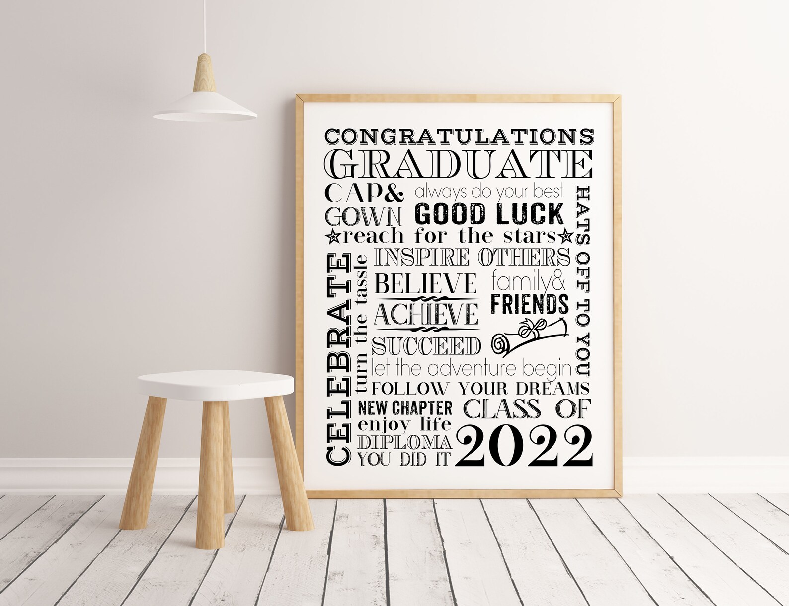 Graduation Subway Art Printable Posterfarmhouse Decorgallery - Etsy
