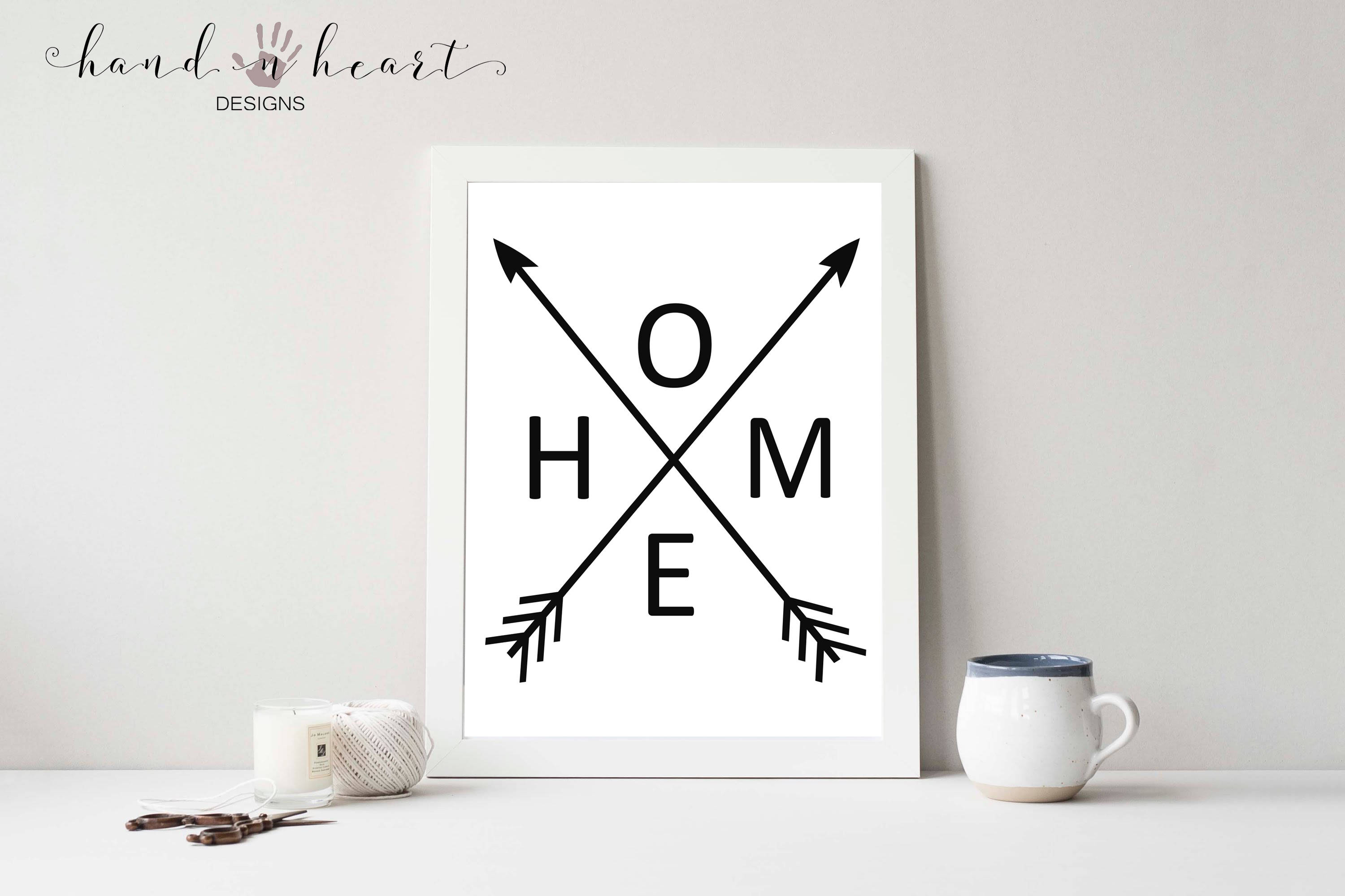 Farmhouse style printable home arrows farmhouse | Etsy