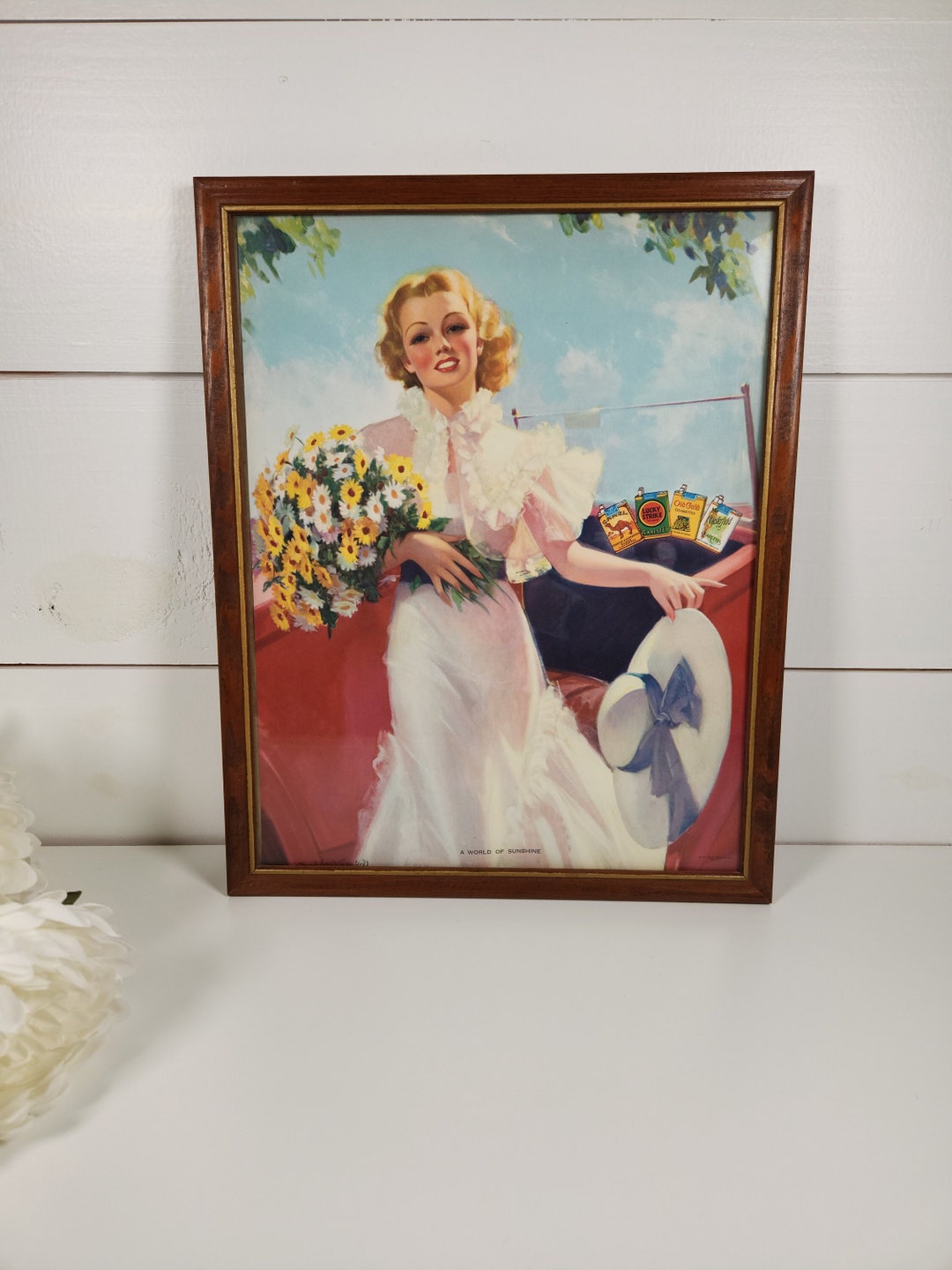 Vintage 1930s World of Sunshine Bradshaw Crandell Cigarette ...