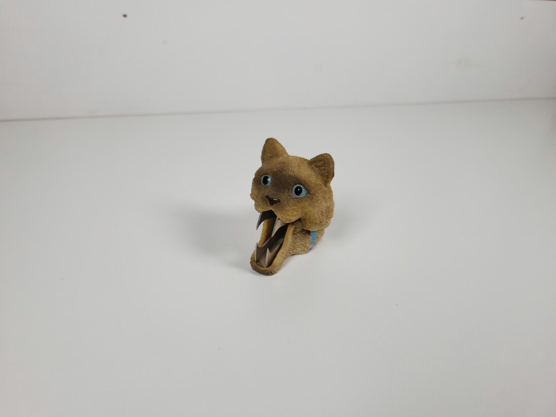 Vintage House Pets Ltd. Ed. Domino Cat Face Staple Remover Novelty Cat ...