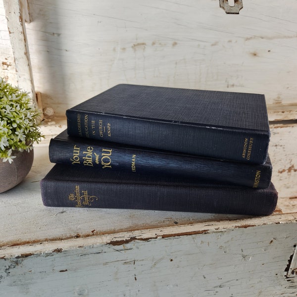 Antique Book Bundle - Etsy