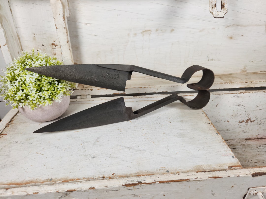 Antique Sorby Sheffield Hand-held Sheep Shears- Kangaroo Brand Wool ...