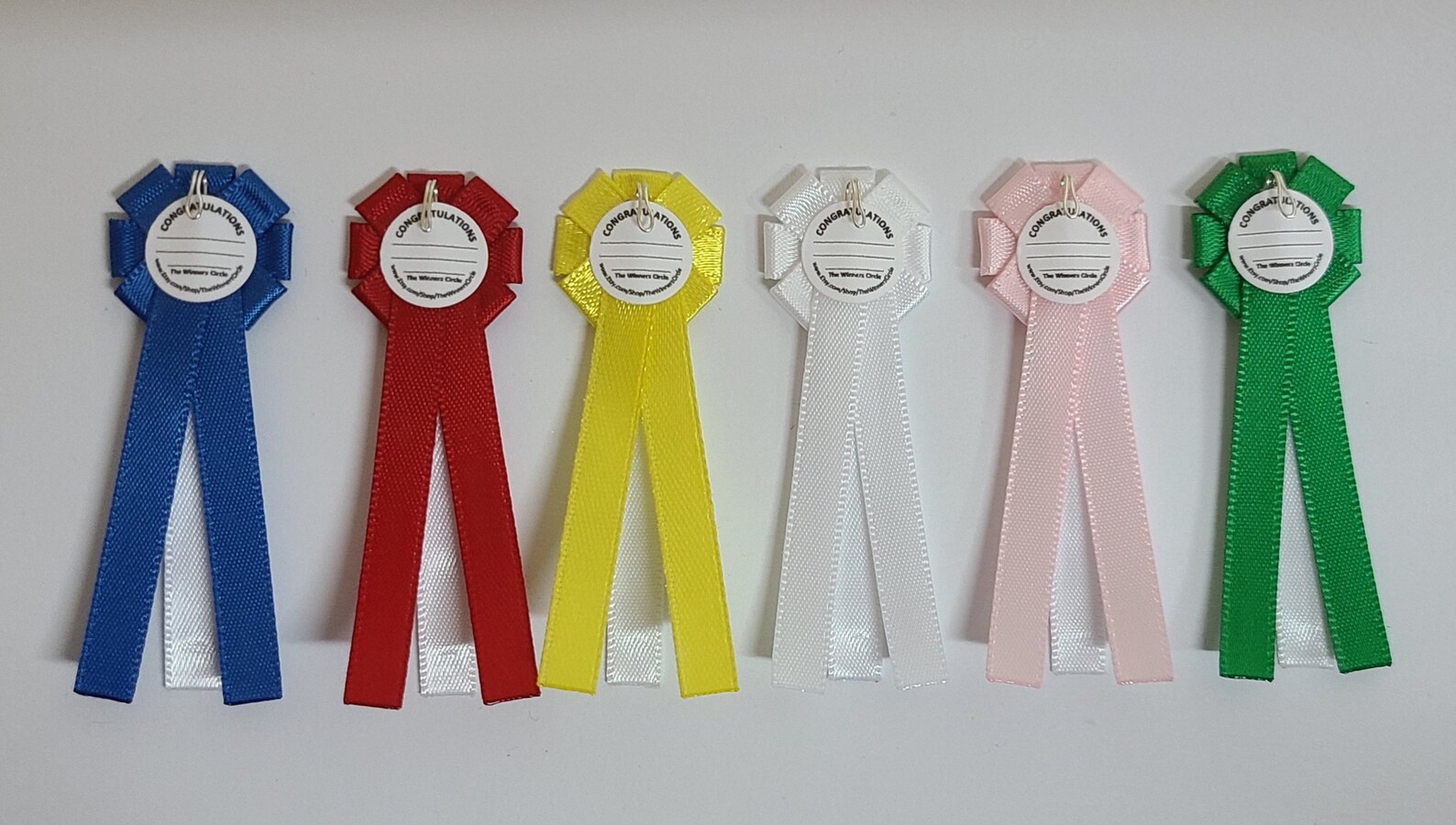 Basic Model Horse Show Rosette Set With Printed Tail for 1:9 Scale ...