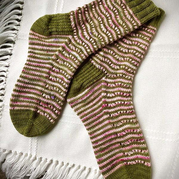 Hand Knit Socks - Etsy