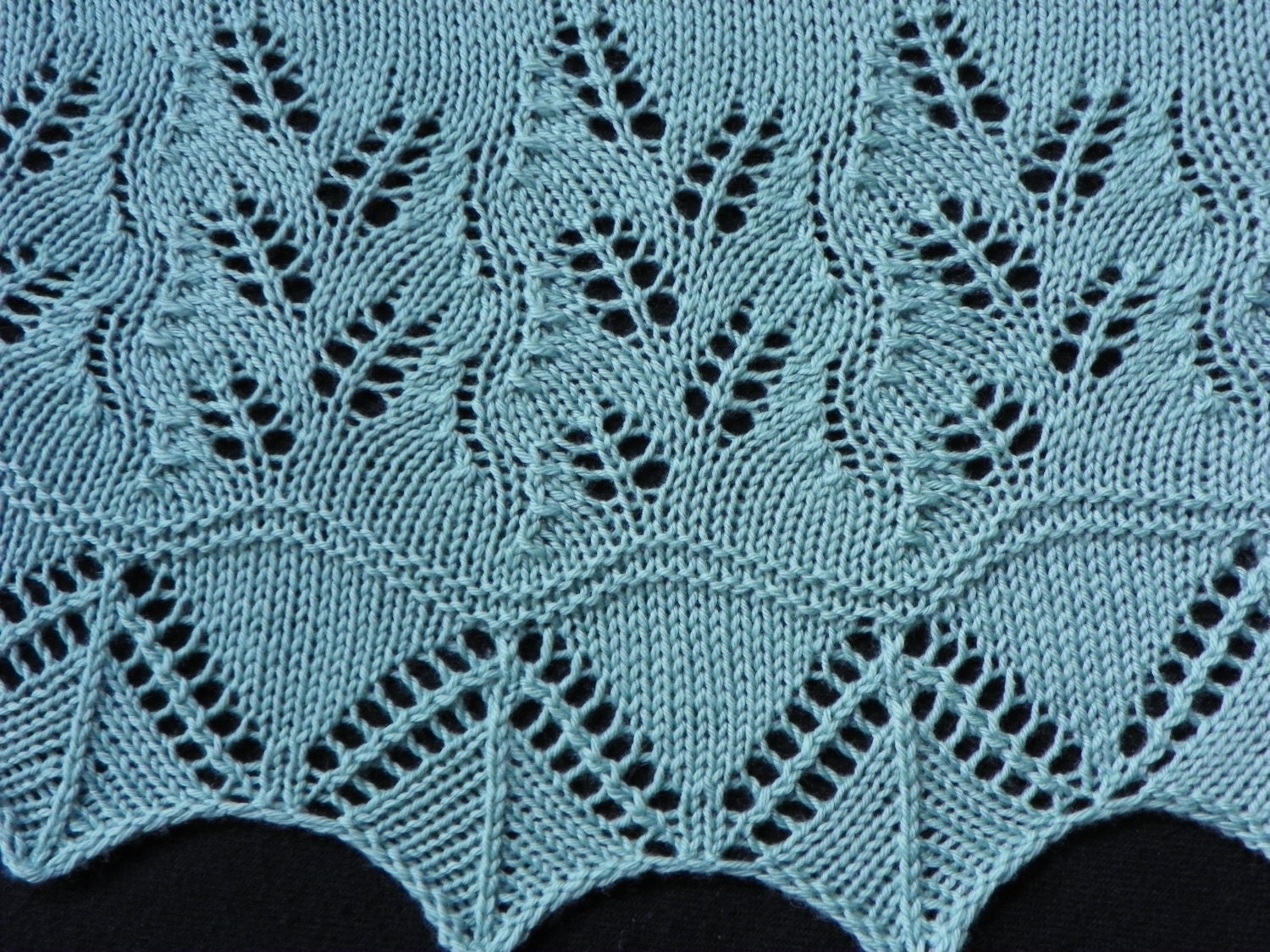 Pattern to Knit Lace Scarf exemplary Lace Scarf - Etsy