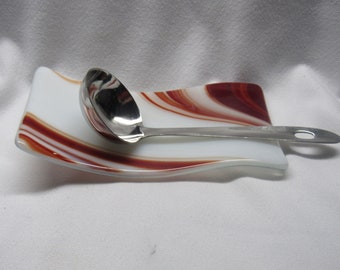 Glass Spoon Rest - Etsy
