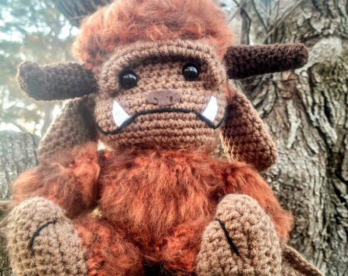 MADE TO ORDER Large or Small Ludo From the Labyrinth Plush Crochet ...