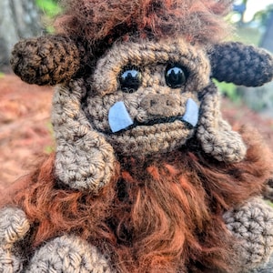 Made to Order Labyrinth Baby Monster Fluffy, Hand Held Size Plush ...