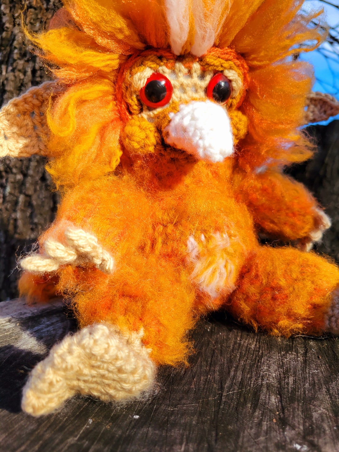 Made to Order! Baby Firey Plush Crochet, Fire Gang, Chilly Down - Etsy