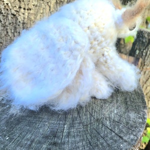 Made to Order Crochet Venezuelan Poodle Moth Plush: Bombyx Mori Stuffed ...