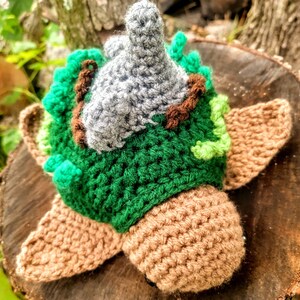 Made to Order Zenith Zaratan World Turtle Crochet Plush Cryptid - Etsy