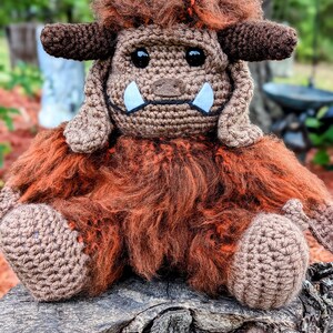 MADE TO ORDER Large or Small Ludo From the Labyrinth Plush Crochet ...