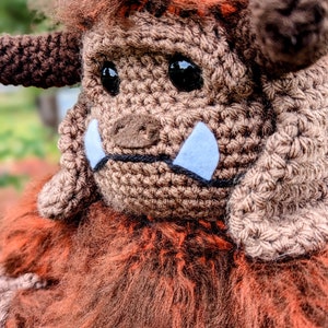 MADE TO ORDER Large or Small Ludo From the Labyrinth Plush Crochet ...