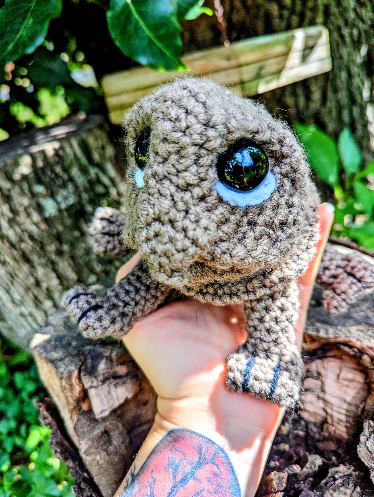 Made to Order! Crying Squonk Crochet Plush Cryptid, Stuffed Animal - Etsy