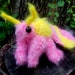 Made to Order Rosy Maple Moth Crochet Plush Toy, Amigurumi Stuffed ...