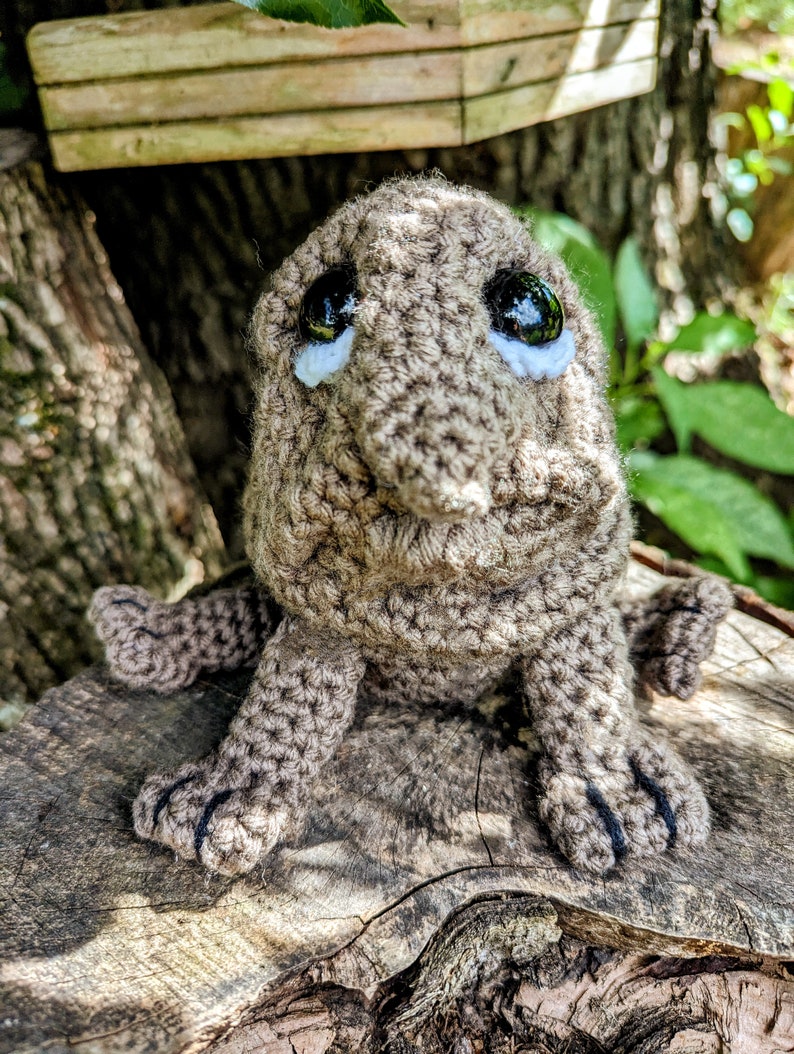 Made to Order! Crying Squonk Crochet Plush Cryptid, Stuffed Animal - Etsy