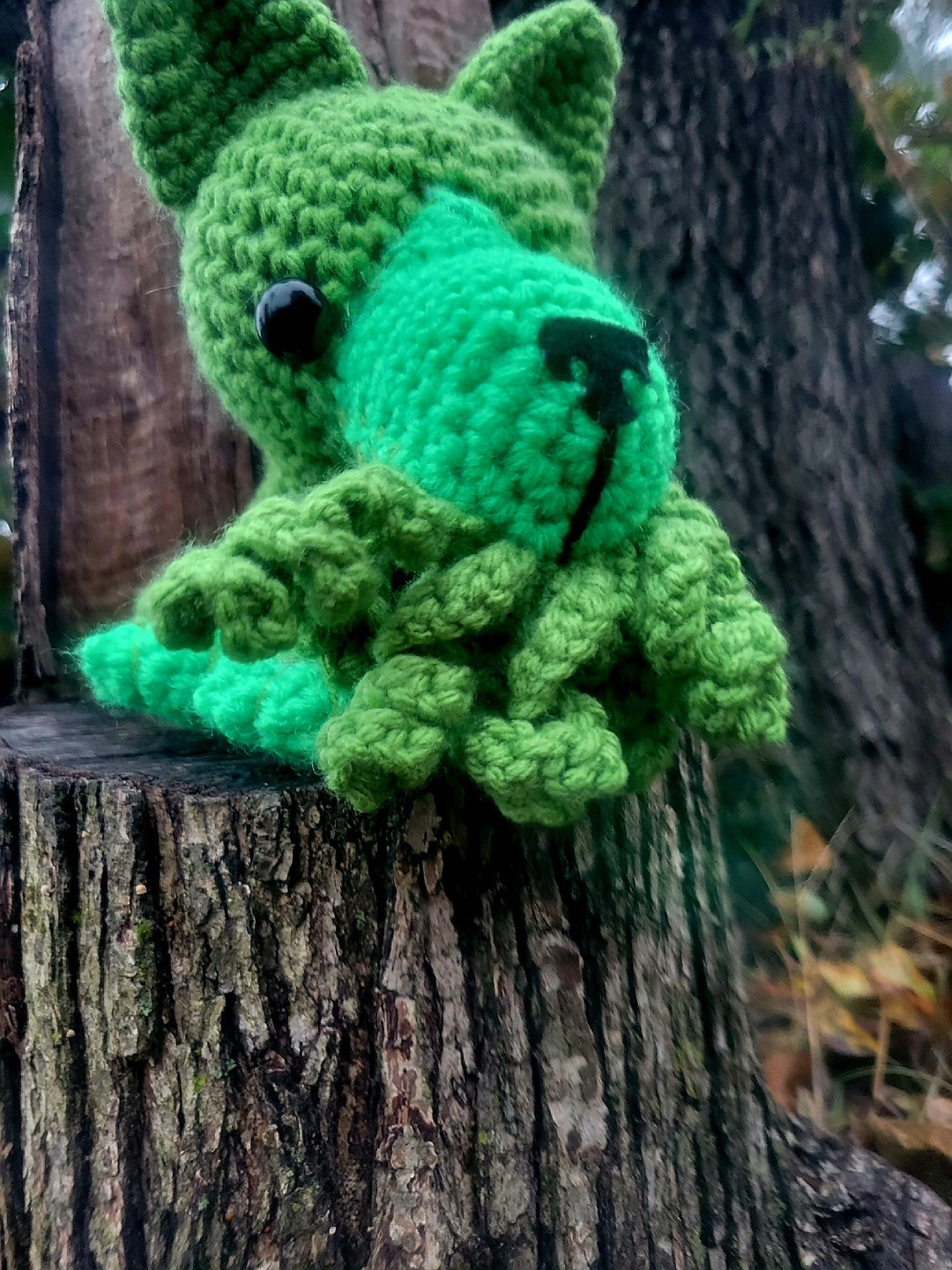Made to Order Dog Cthulhu Crochet Plush Amigurumi, Dogthulhu ...