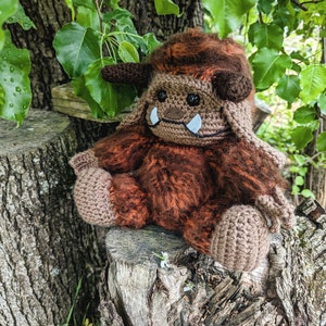 Made to Order! EXTRA LARGE Labyrinth Monster Plush Crochet Stuffed ...