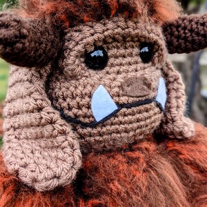 MADE TO ORDER Large or Small Ludo From the Labyrinth Plush Crochet ...