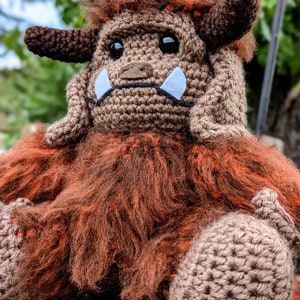 MADE TO ORDER Large or Small Ludo From the Labyrinth Plush Crochet ...