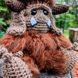 MADE TO ORDER Large or Small Ludo From the Labyrinth Plush Crochet ...
