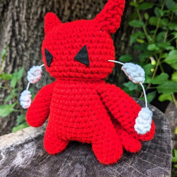 Crying Demon Plush - Etsy