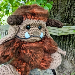 Made to Order! EXTRA LARGE Labyrinth Monster Plush Crochet Stuffed ...