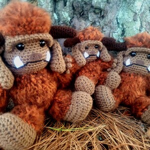 MADE TO ORDER Large or Small Ludo From the Labyrinth Plush Crochet ...