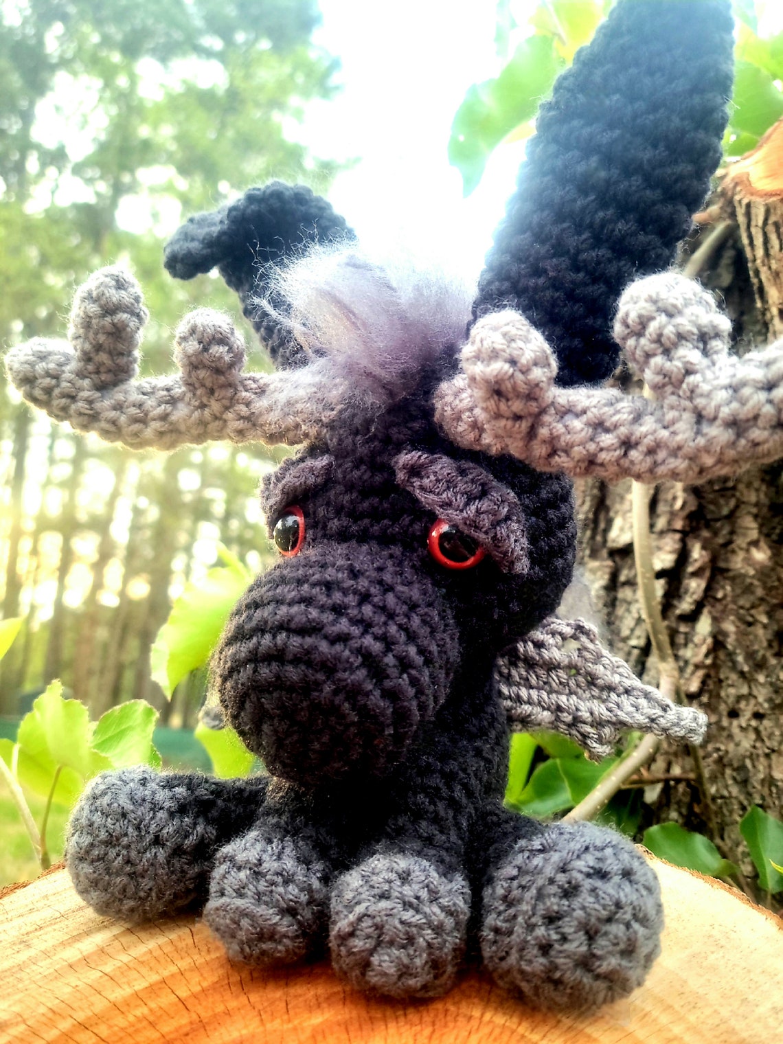 Made to Order Crochet Irish Pooka Plush: Celtic Folklore Stuffed Animal ...