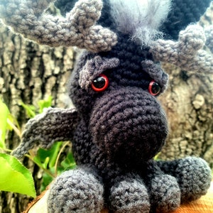 Made to Order Irish Pooka Crochet Plush Toy, Celtic Mythology Puka ...