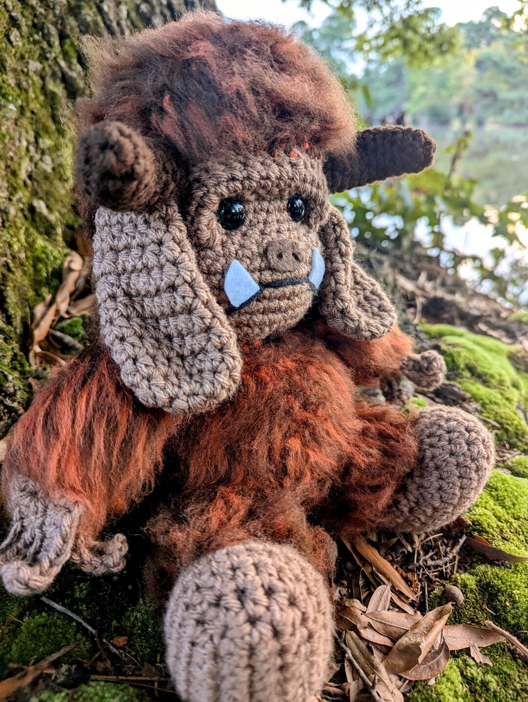 MADE TO ORDER! Large or Small Labyrinth Monster Plush Crochet Stuffed ...