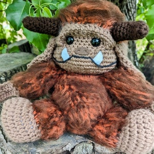 Made to Order! EXTRA LARGE Labyrinth Monster Plush Crochet Stuffed ...